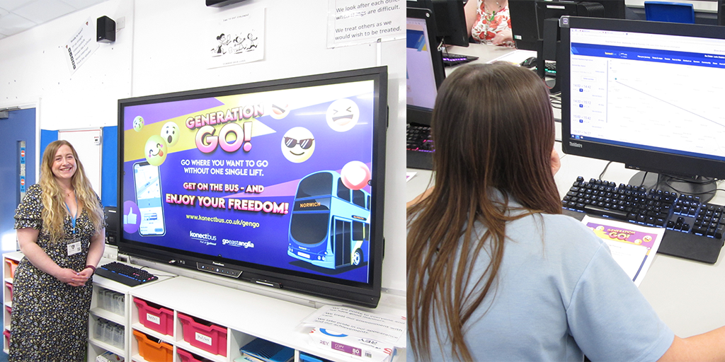 Generation Go comes to Neatherd High School - konectbus